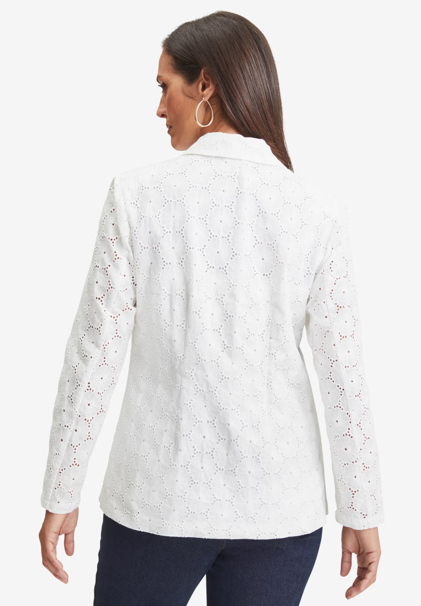 Eyelet Blazer - Avenue